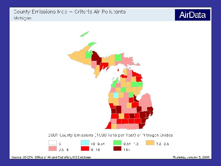Michigan Air Emissions U S Environmental Protection Agency