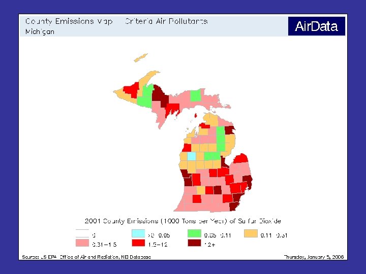 Michigan Air Emissions U S Environmental Protection Agency