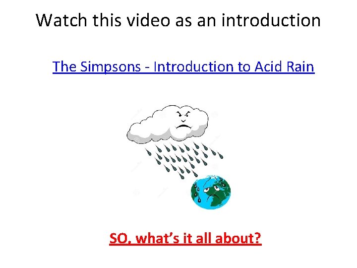 Acids Alkalis and Solutions Lesson 6 Starter Questions