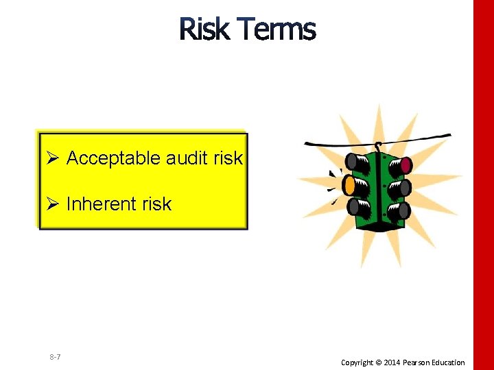 Chapter 8 Audit Planning Copyright 2014 Pearson Education