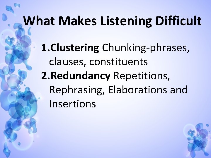 How to evaluate listening skills Observing the Performance