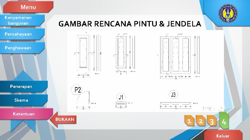 Menu Kenyamanan bangunan Pencahayaan Penghawaan PENCAHAYAAN PENGHAWAAN ...