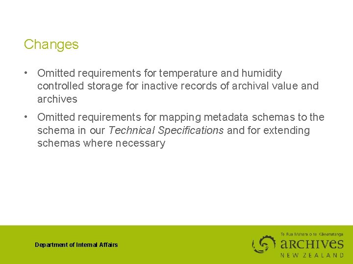 Records Management Standard for the New Zealand Public