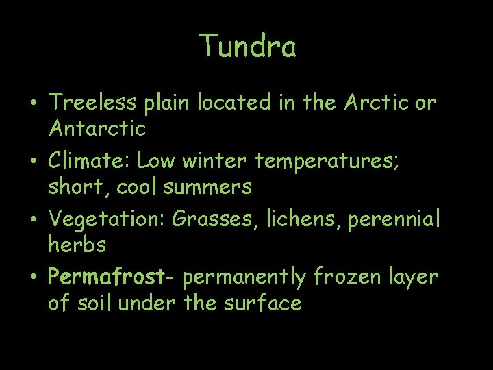 Biomes March 5 2008 What is a biome