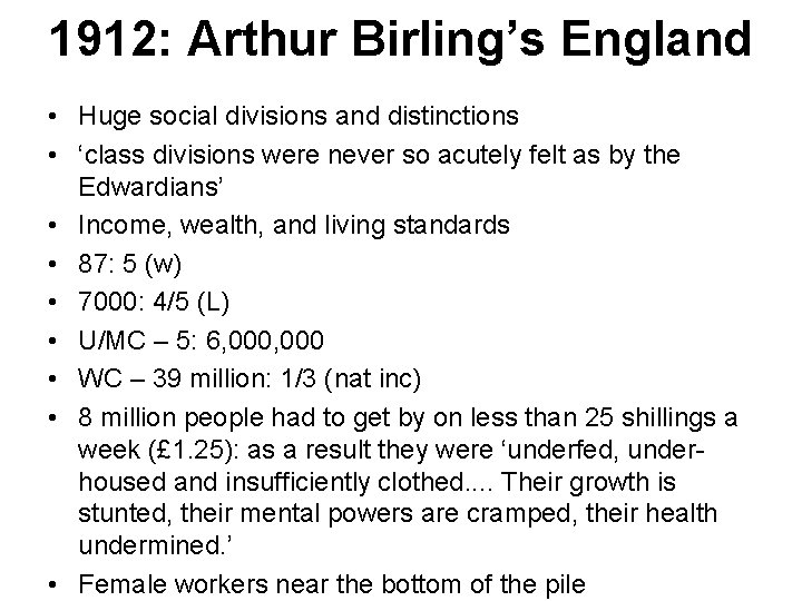 An Inspector Calls Context JB Priestley 1894 1984