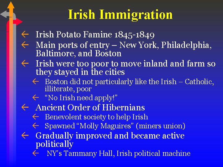 The Early Industrial and Transportation Revolution Westward Movement