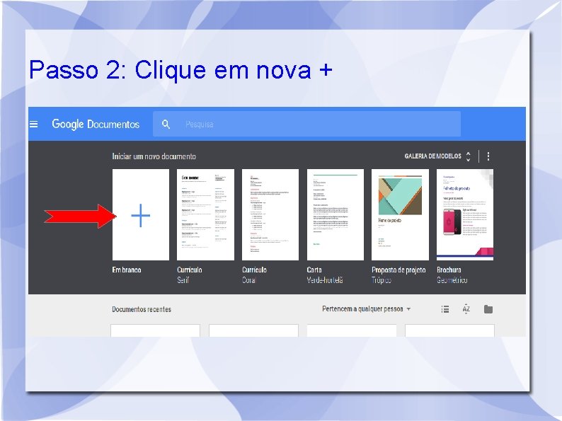 Como criar um documento colaborativo no Google Documentos