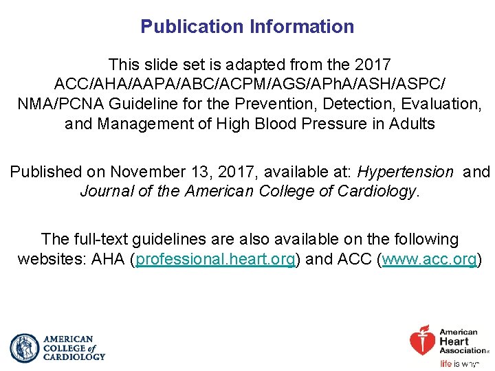 2017 ACCAHAAAPAABCACPMAGS APh AASHASPCNMAPCNA Guideline for the Prevention