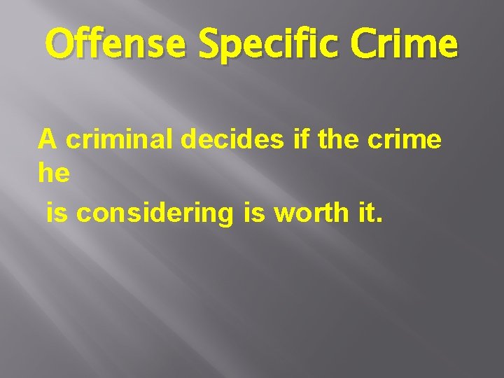 RATIONAL CHOICE THEORY Also known as Rational Decision