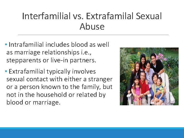 Child Sexual Abuse Accommodation Syndrome DR MICHELLE S