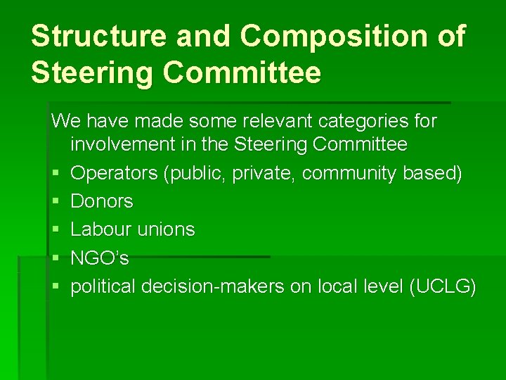 Working Group 2 NGO and Civil Society Global