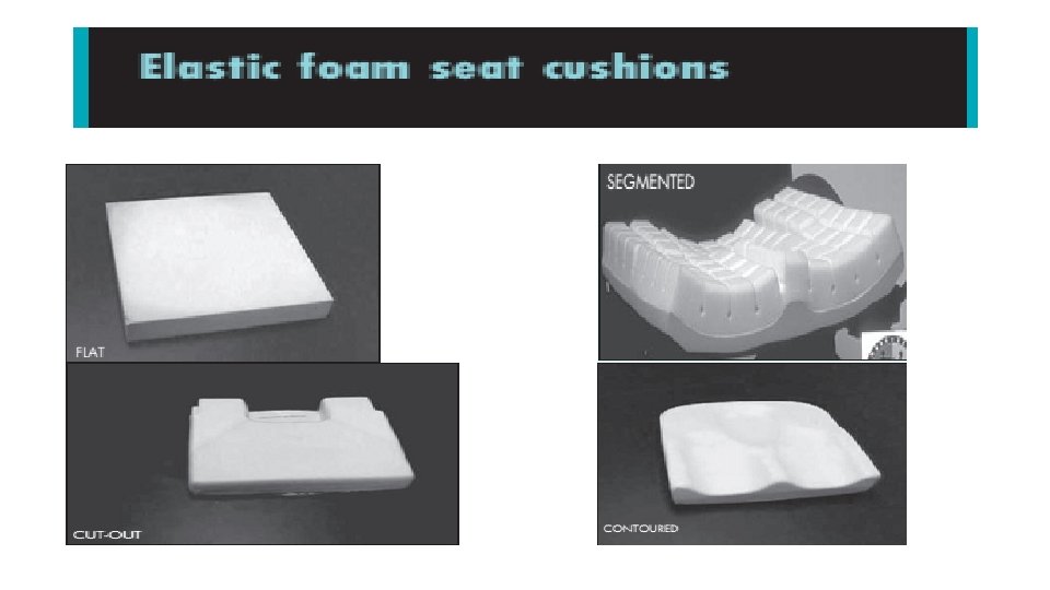 PRESSURE REDISTRIBUTION SEATING POSITIONING AND SUPPORT SURFACES FAIZA