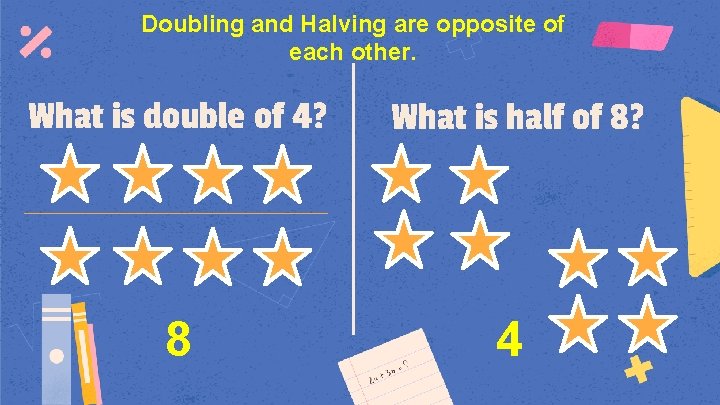 Topic Doubling and Halving Objective Learners will be