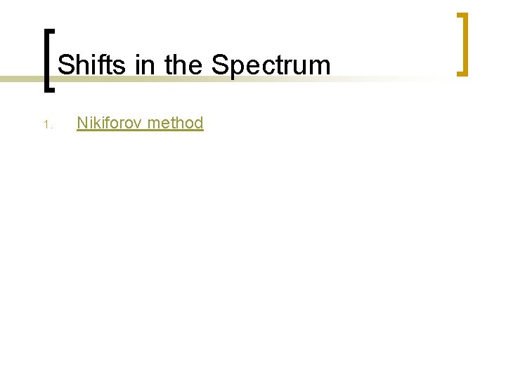 Methods of Regime Shift Detection Sergei Rodionov University