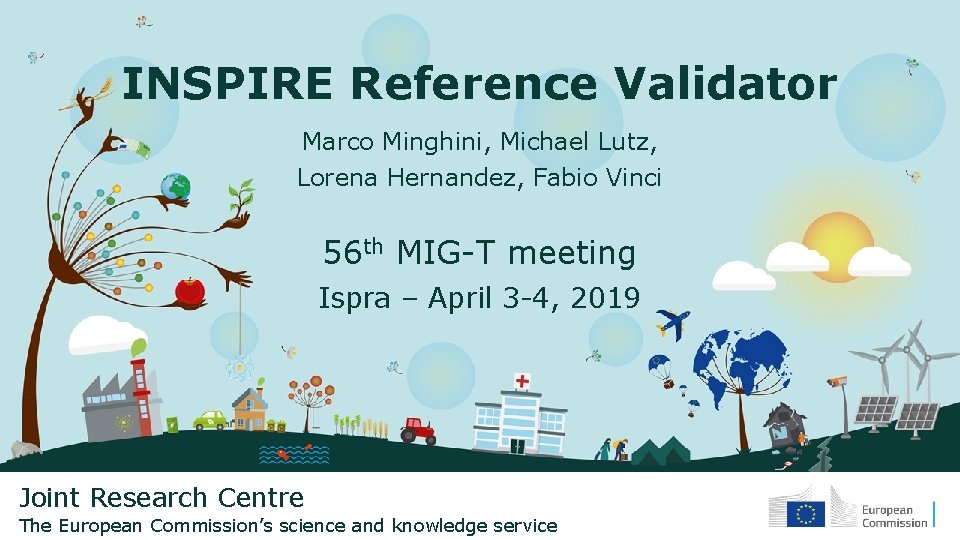 INSPIRE Reference Validator Marco Minghini Michael Lutz Lorena