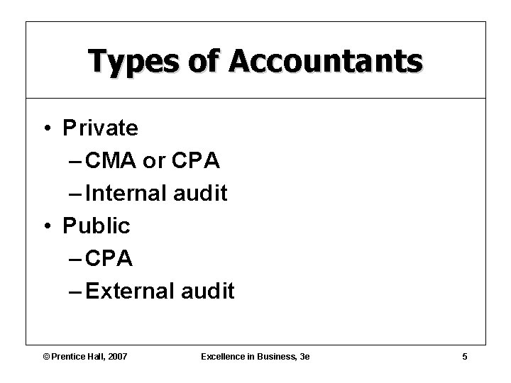 Getting to the Bottom Line Basic Accounting Concepts