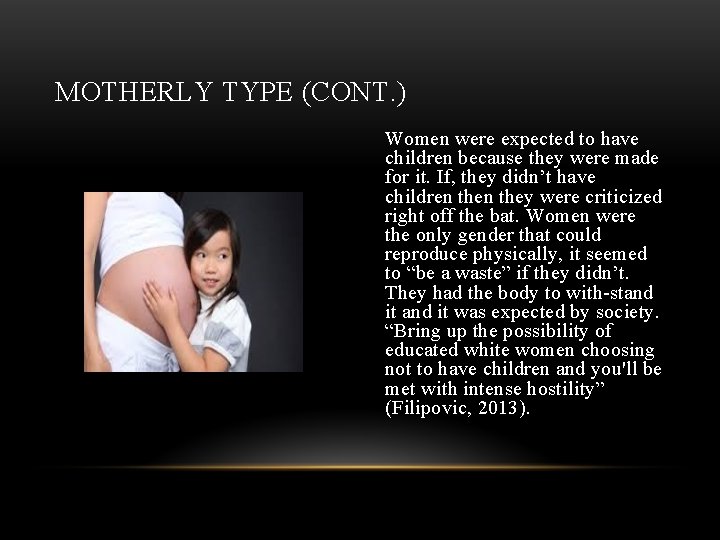 WHAT IT MEANS TO BE A WOMAN IN