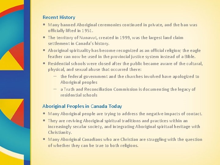 Chapter 3 The Story of Canadian Aboriginal Spirituality