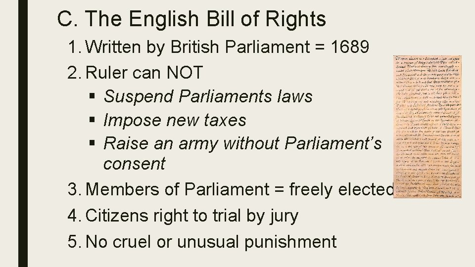 UNIT 2 CH 4 3 NOTES COLONIAL GOVERNMENT