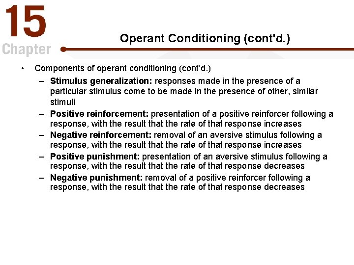 CHAPTER 15 SKINNERS OPERANT ANALYSIS Introduction Operant analysis
