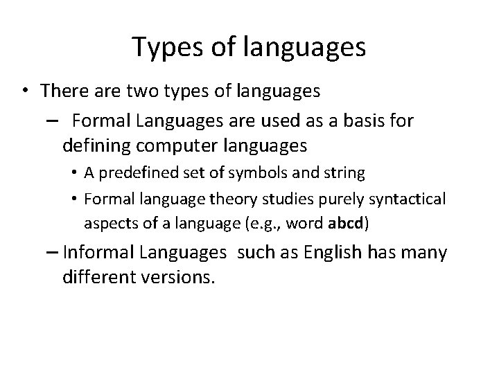Lecture 1 Theory Of Automata By Dr MM