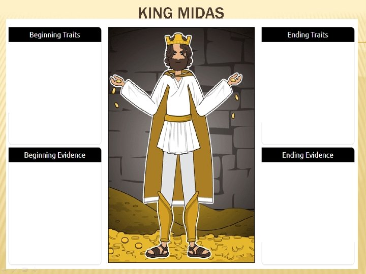 The Greek myth of King Midas is a