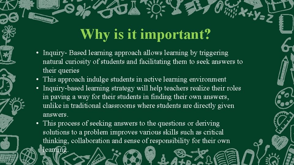 Inquirybased Learning Sarabjitkaur Vilku What is Inquirybased learning