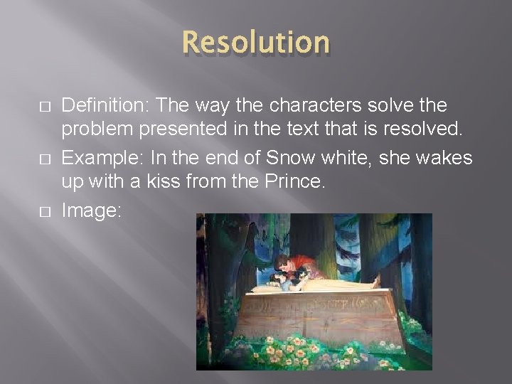 GLOSSARY By Gaby Pena Characters Definition The people