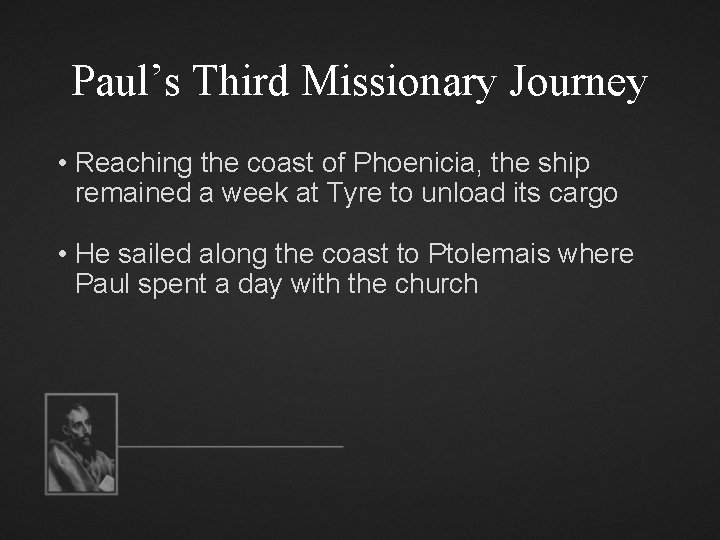 Pauls Third Missionary Journey This third journey occupied