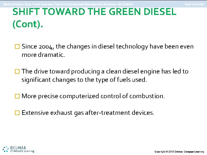 Diesel Engine Fundamentals Chapter 1 Boone County ATC