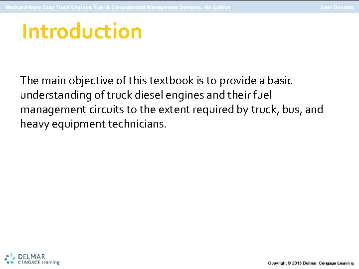 Diesel Engine Fundamentals Chapter 1 Boone County ATC