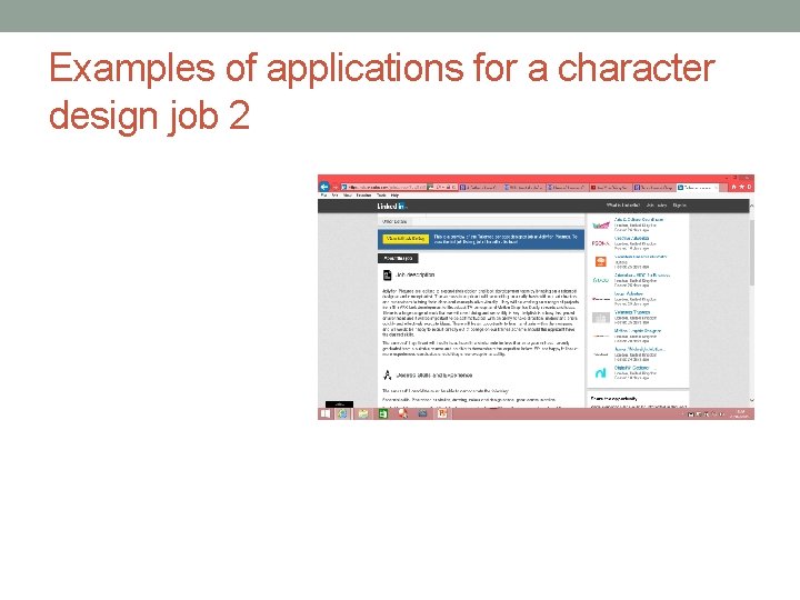 REQUIREMENTS FOR CHARACTER DESIGN CAREER By Michael Bandy