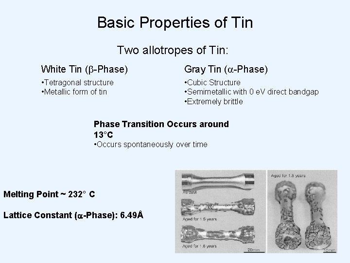 Tin Based Absorbers for Infrared Detection Part 1
