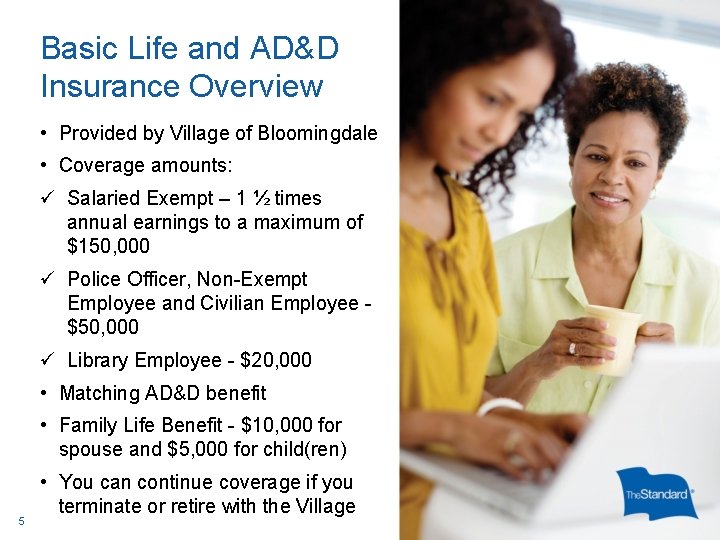 Benefit Presentation Village of Bloomingdale Introduction Your line