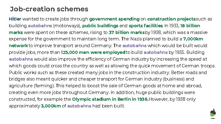 History Weimar and Nazi Germany Lesson 29 How