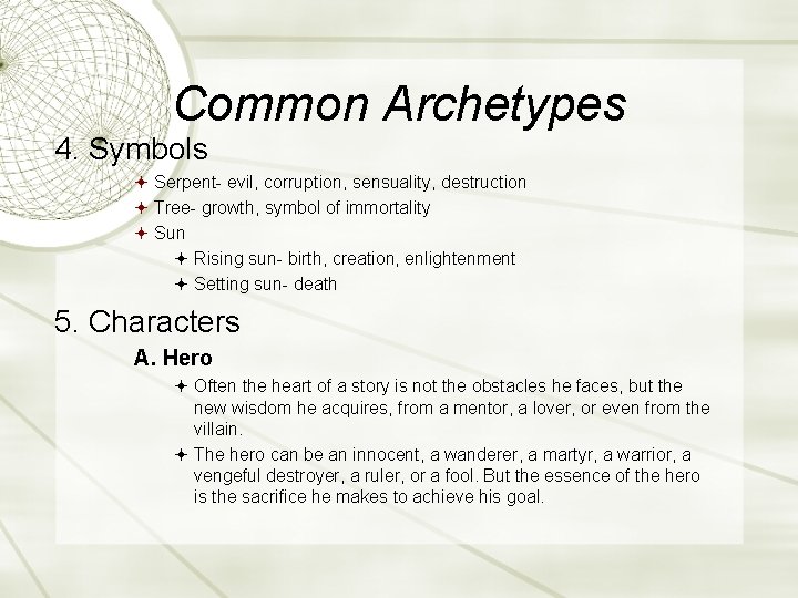 The Hero Archetype the Archetypal Journey Joseph Campbells