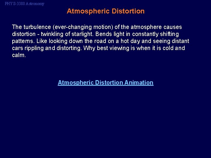 PHYS3380 Astronomy Nonvisible Light Special detectorsreceivers record light