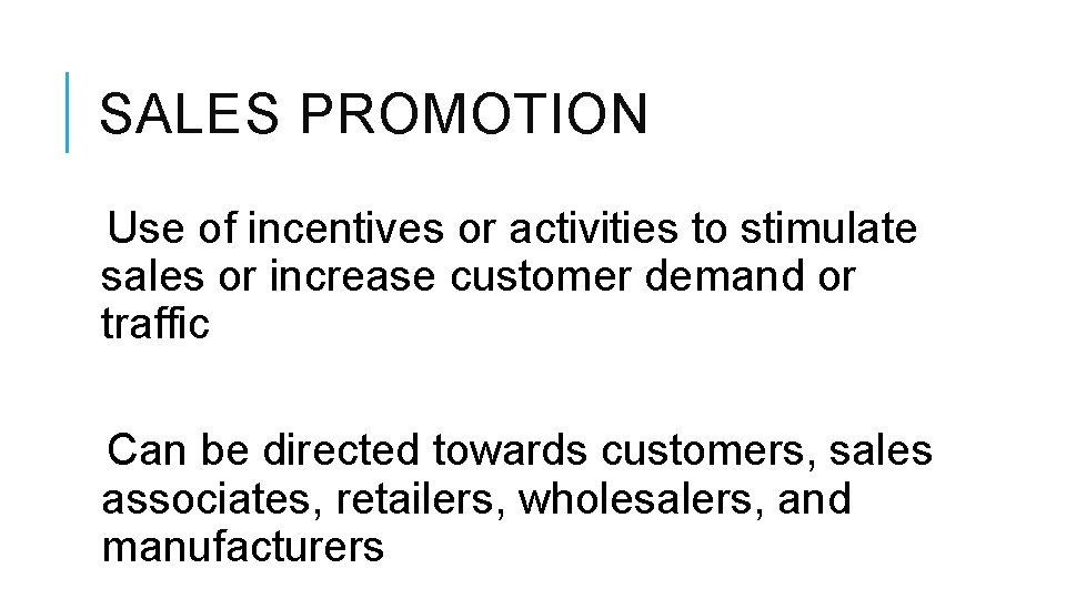 SCHOOL STORE OPERATIONS CHAPTER 6 PROMOTE YOUR BUSINESS