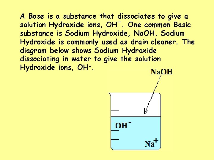 ACIDS BASES and SALTS PS3 8 Acid p