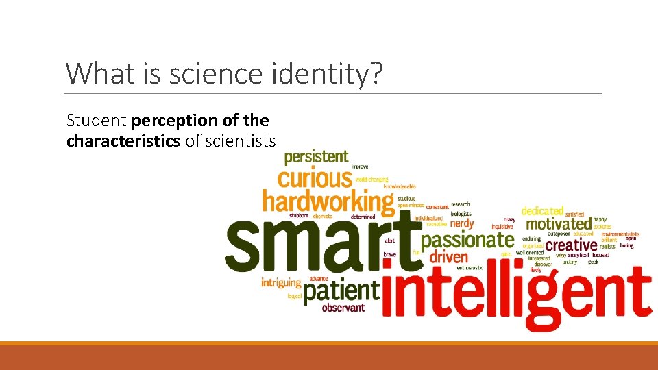 Getting There From Here Building Career Identity KAREN