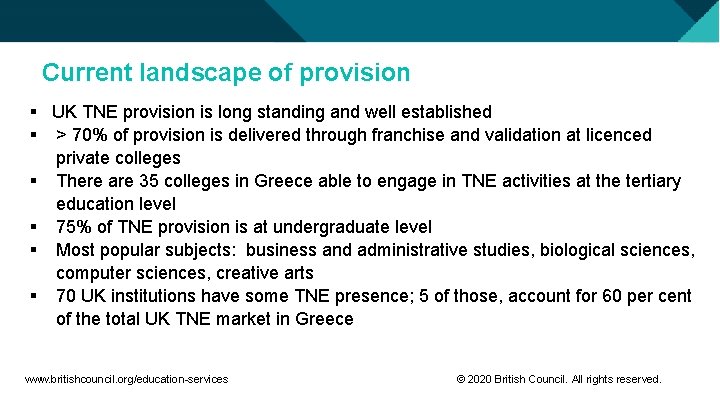 GREECE TNE Webinar 8 July 2020 www britishcouncil