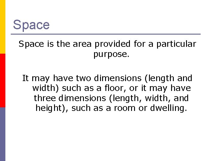 Elements of Design What are the Elements of