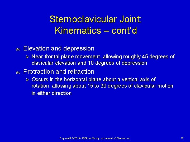 Chapter 4 Structure and Function of the Shoulder