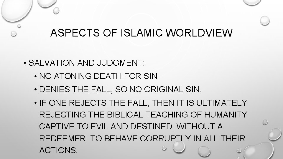 ISLAM UNDERSTANDING THE TIMES CHAPTER 3 INTRODUCTION SEPTEMBER