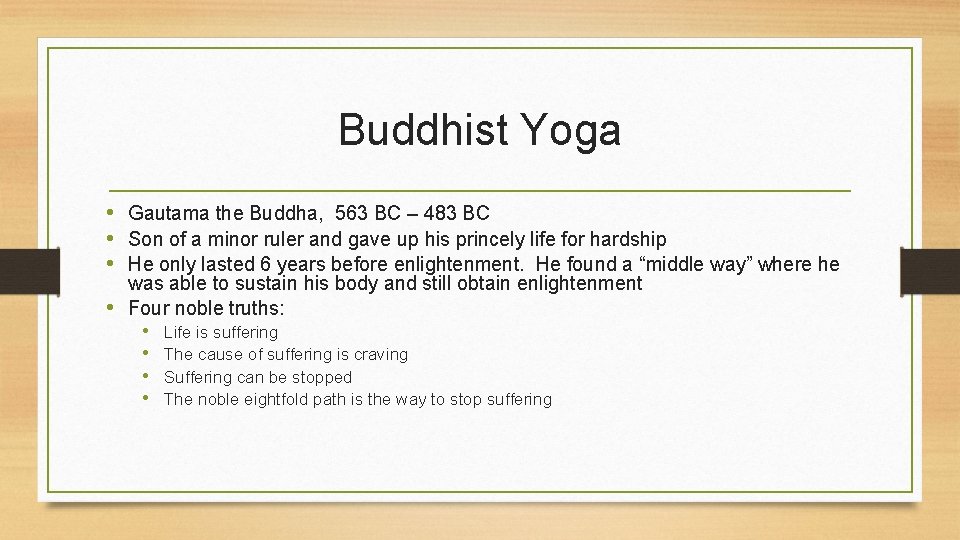 Introduction to Yoga Christina Adair RYT 200 What