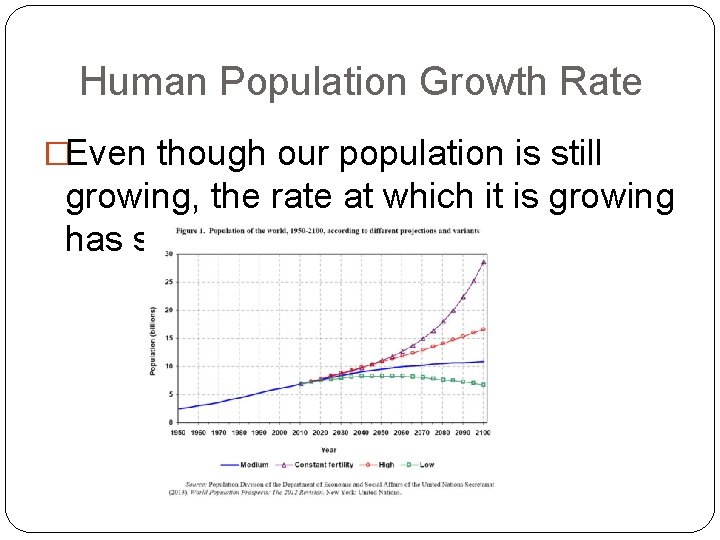 Chapter 4 Section 2 Human Population Human Population