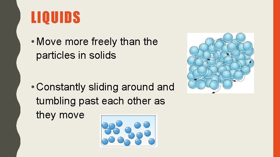 TEMPERATURE AND THE KINETIC THEORY OF MATTER WRITE