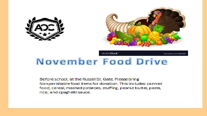 Whats happening in November College Prep Wednesday November