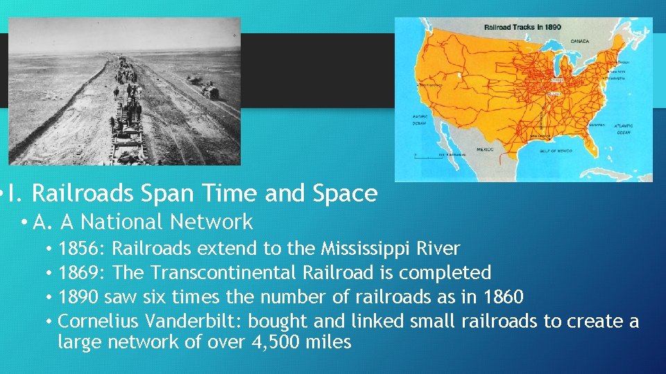 Lesson 2 The Age of Railroads The Big