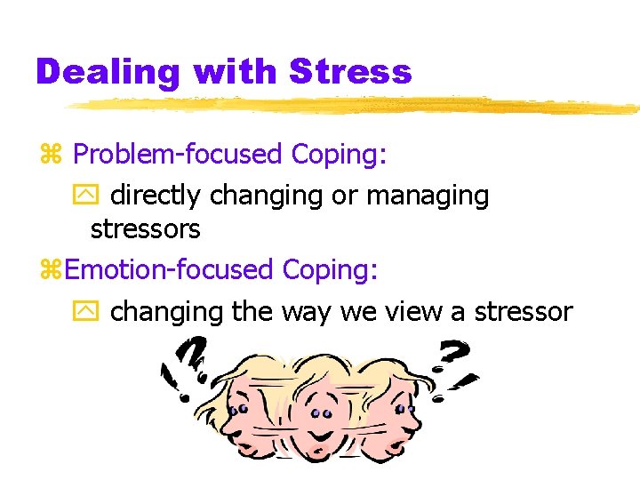 Stress Chronic Stress by Age Stress the process